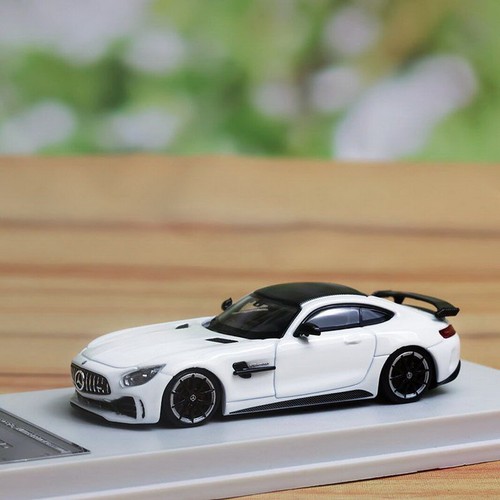 1/64 Scale Mercedes Benz AMG GTR White Diecast Model Toy Collection ...