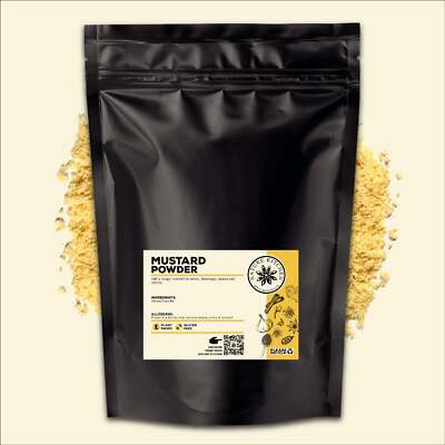 Mustard Powder 500g – English Style Hot Mustard Flour Spice Seasoning ...