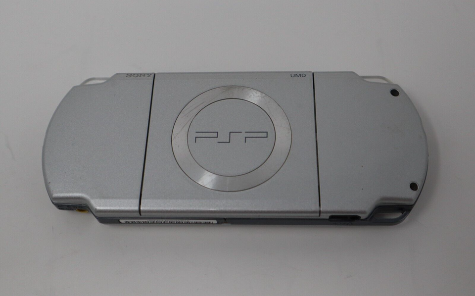 Sony PSP 2001 Slim Launch Edition Handheld System - Silver w/ hard case ...