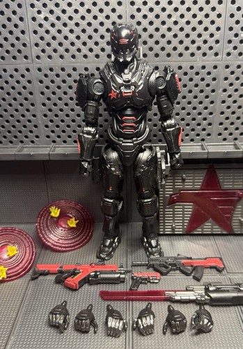 Action Force Valaverse Black Praetorian Android figure | eBay
