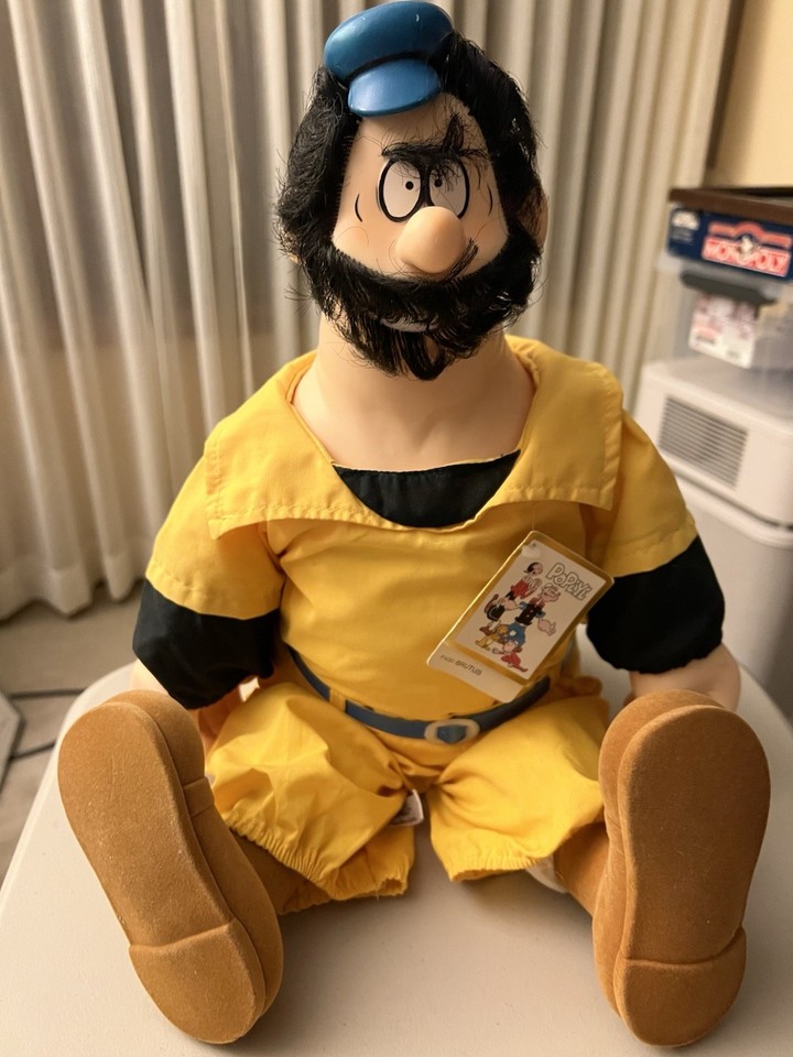 Popeye Vintage Presents Dolls Popeye, Brutus, Olive Oyl , Wimpy, Sweet ...