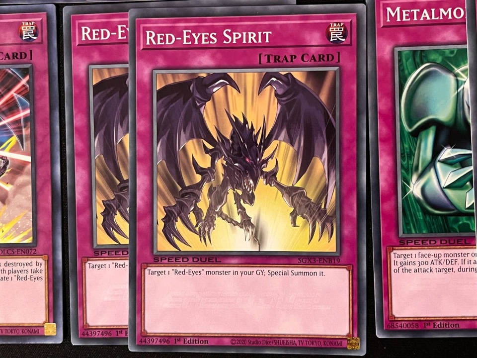 YUGIOH RED-EYES DECK- METAL- SOUL- MELEFIC- SPIRIT- FLARE- INFERNO ...
