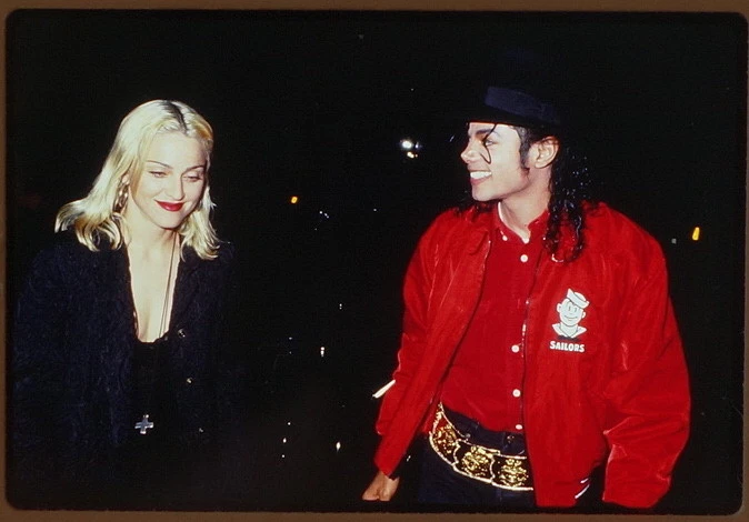 Michael Jackson And Madonna 1991