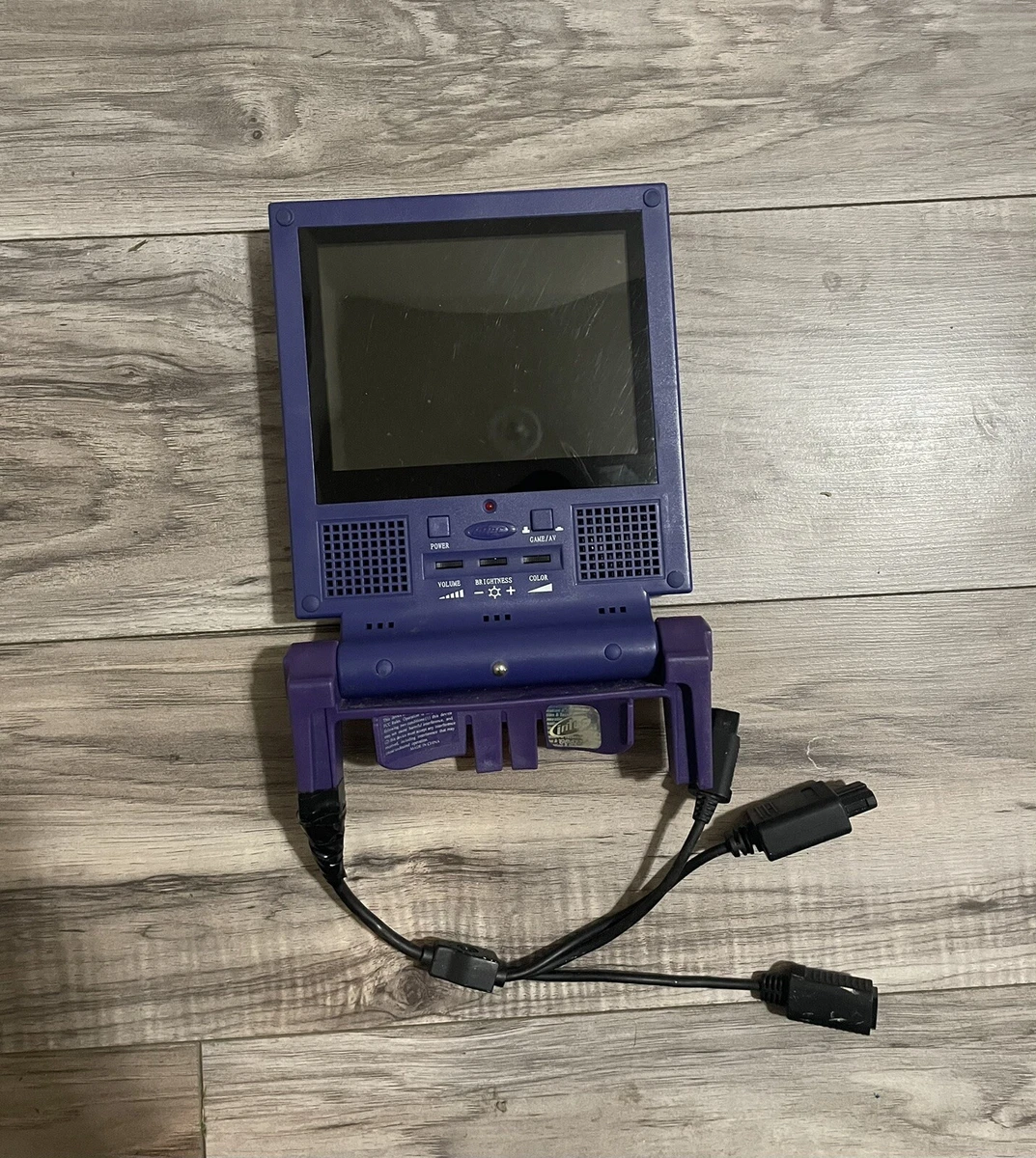 Color Game Screen Gamecube