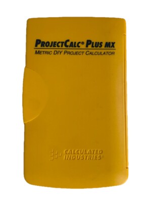 CALCULATED INDUSTRIES 8528 Project Calc MX Metric DIY Project ...