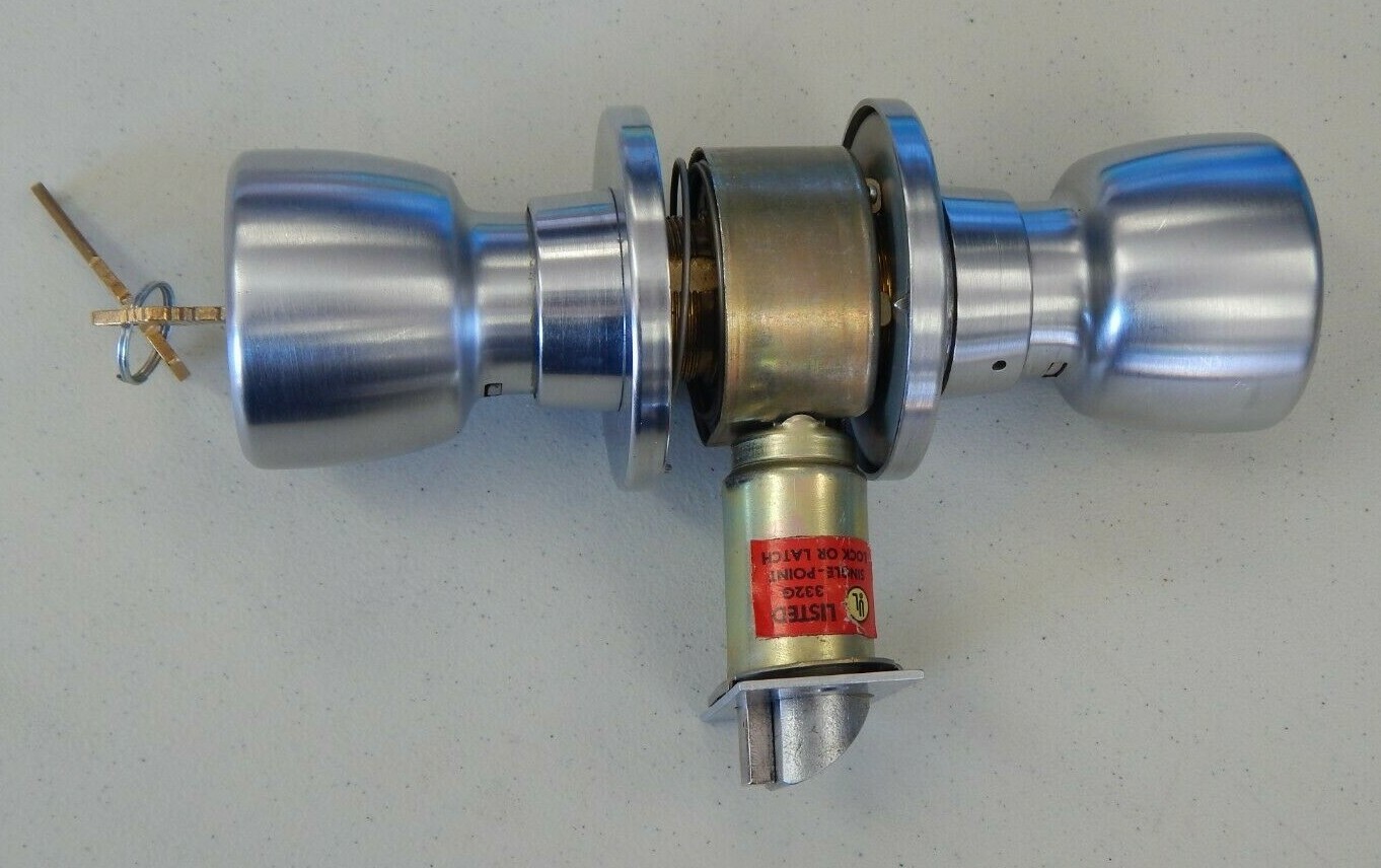 Falcon Grade 1 Classroom Function Knob 626 Schlage SC1 Keyway, 2 Keys ...