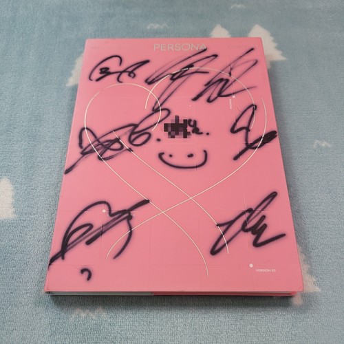 BTS MAP OF THE SOUL PERSONA HANDWRITTEN MESSAGE AUTOGRAPHED SIGNED ...