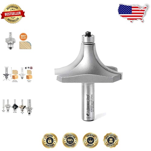 Durable 1 R x 2-1/2 Inch Corner Rounding Router Bit with Lower Ball ...
