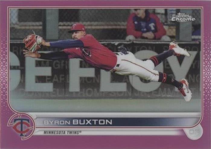 2022 Topps Chrome - Byron Buxton #174 Pink Refractor for sale online | eBay