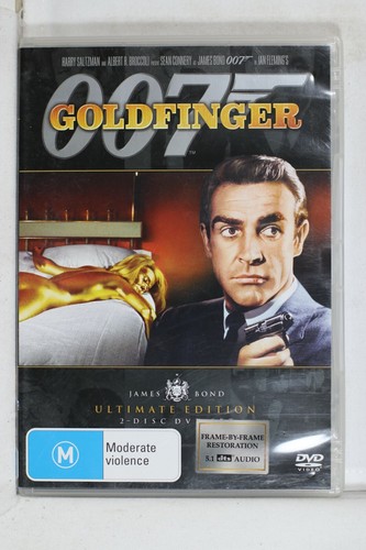 Goldfinger (DVD, 2006, 2-Disc Set) Sean Connery Reg 4 Like New (D665 ...