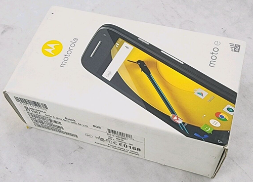 Motorola MOTO E 2nd Gen. 8GB Black Unlocked Smartphone Open Box ...