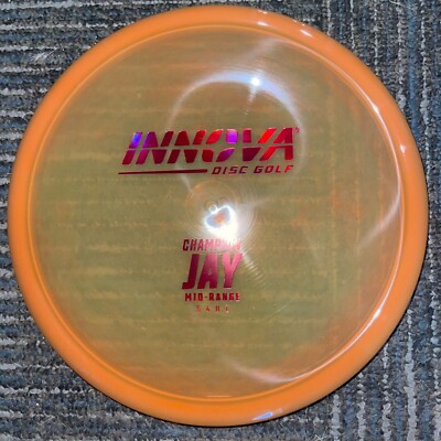 NEW INNOVA CHAMPION LINE JAY DISC GOLF MID RANGE DRIVER OG/RD 180G ...