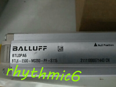 New Balluff BTL0PA6 BTL6-E500-M0200-PF-S115 Displacement Sensor FedEx ...