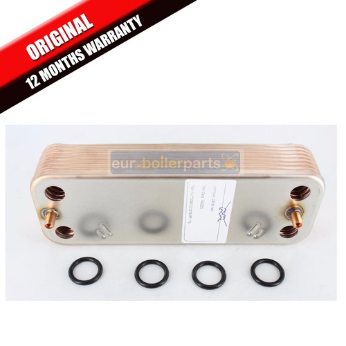 Baxi 61011164 1010017 9102236 237472 235842 Plate Heat Exchanger | eBay UK