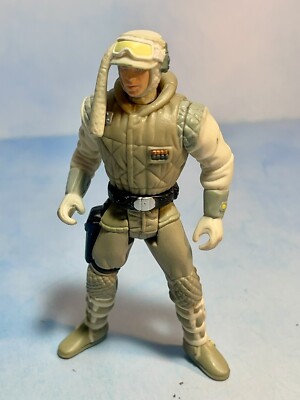 Star Wars Power of The Force Hoth Wampa LUKE SKYWALKER Scared Face 1998 ...