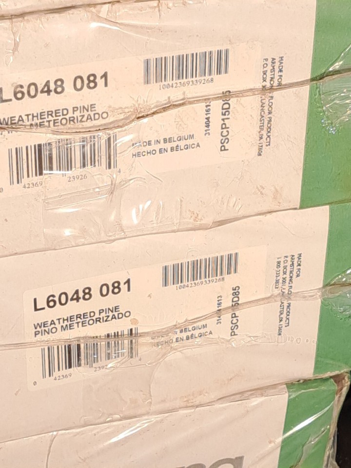 NEW Armstrong Swiftlock Boxed Wood Laminate Floor Planks 25 Boxes ...