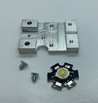 Cool White High Power Star LED Lamp Light 3W 220-240LM 10000K CCT w ...