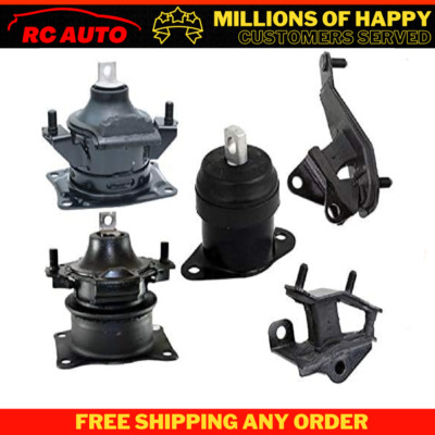 Fits 2003-2007 Honda Accord 2.4L AUTO Engine Motor & Trans Mount Set ...