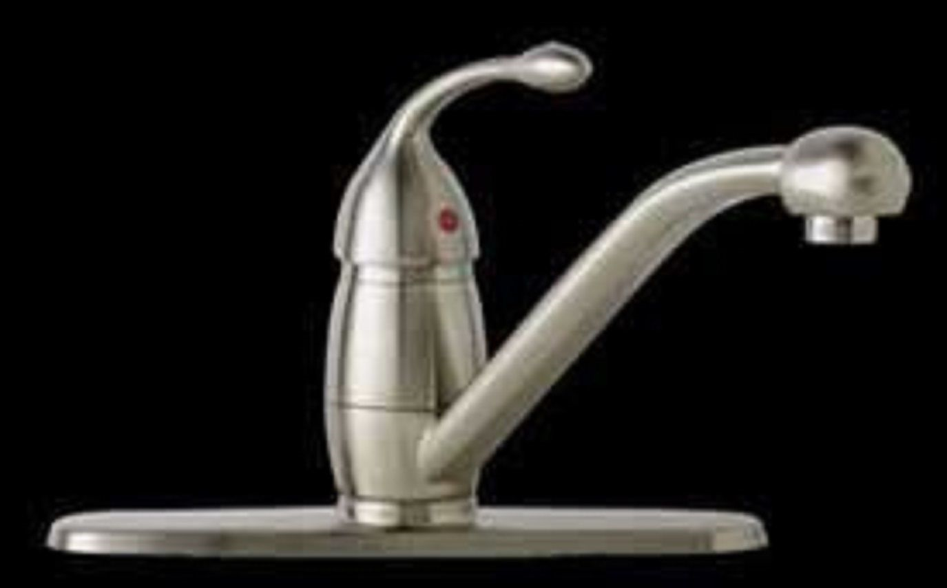 Kindred Designer Single Handle Kitchen Faucet Brushed Nickel KF280 | eBay