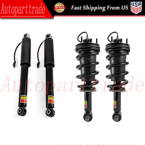 4x Front + Rear Shock Strut Assys Magneride for GMC Sierra 1500 Denali ...