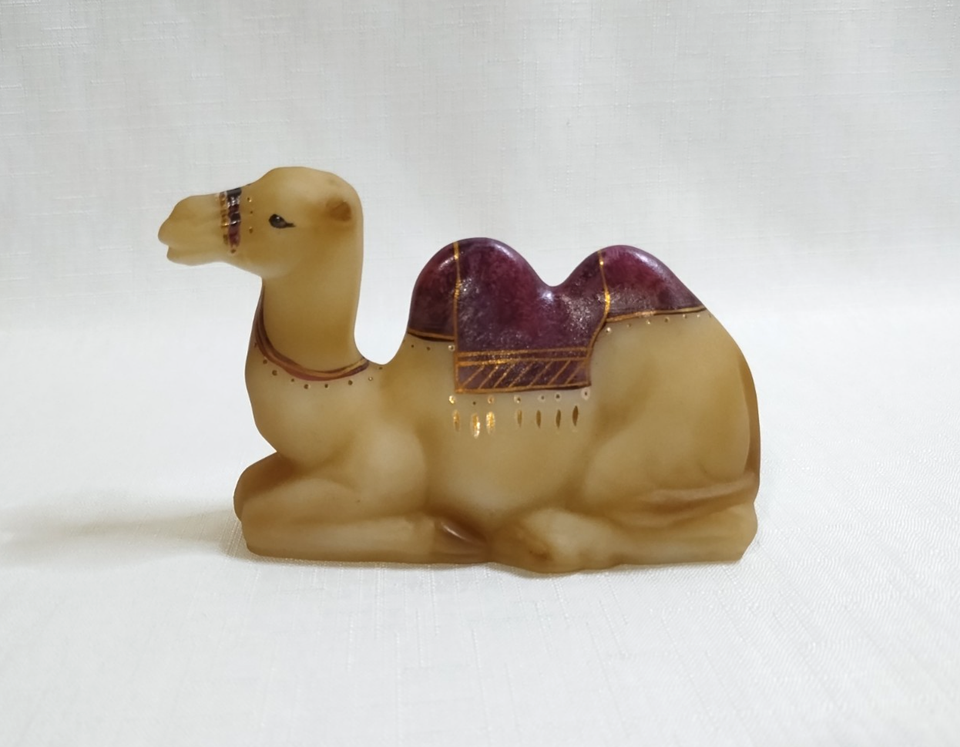 Fenton Nativity Figurine Wise Mens Camel First Edition Signed Glass ...