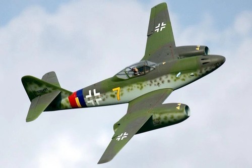 RC Airplane Aircraft Messerschmitt Me 262 V2 Twin High Performance 70mm ...