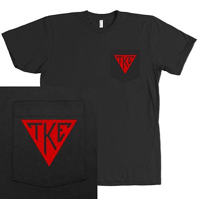 Tau Kappa Epsilon Fraternity Bella + Canvas POCKET Shirt TKE Triangle ...