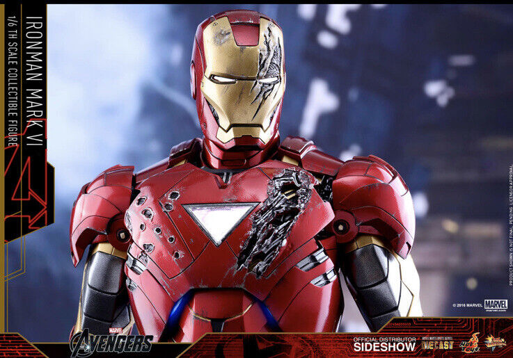 Hot Toys MMS378-D17 The Avengers IRON MAN Mark VI Diecast Hot Toys MMS378-D17 The Avengers IRON MAN Mark VI Diecast