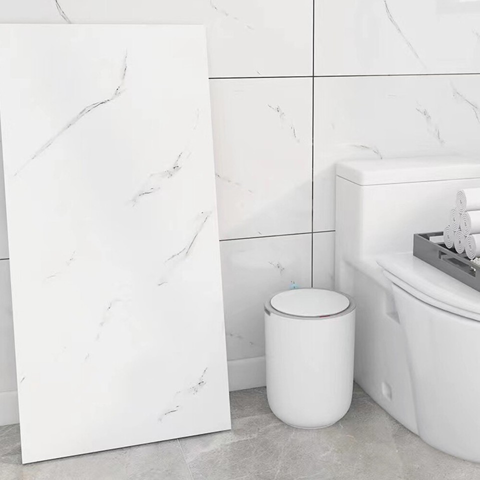 72x Self-Adhesive Marble Tiles Wall Sticker Stick On Kitchen Bathroom ...