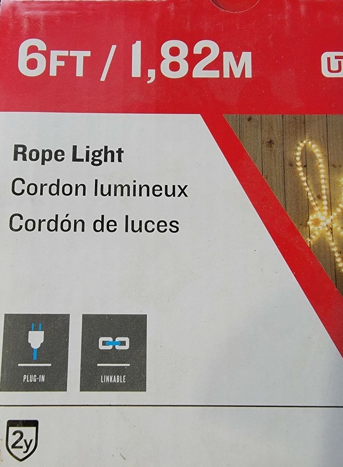 Utilitech Extra Bright Rope Light -Linkable for Parties/Balconies ...