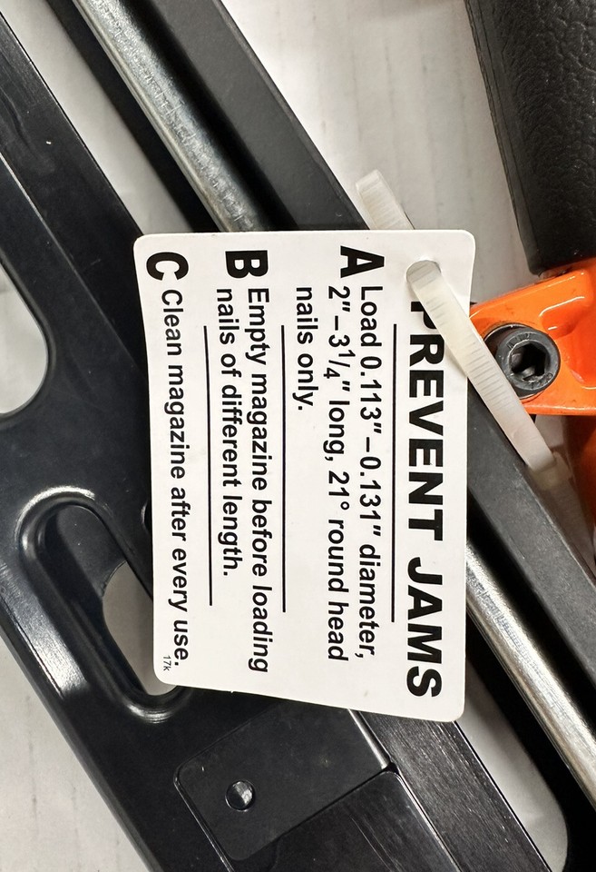 Pierce PRC-15 Professional Finish Nailer 792363563888| eBay