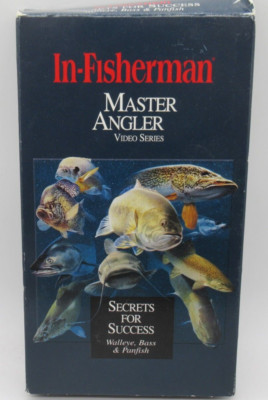 IN-FISHERMAN - MASTER ANGLER: SECRETS FOR SUCCESS VHS VIDEO BASS ...