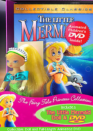 The Fairy Tale Princess Collection - The Little Mermaid (DVD, 2005) for ...