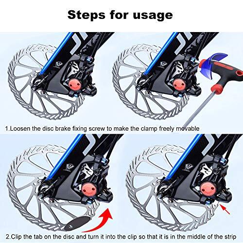 Bicycle Brake Pad Alignment Tool, 2PCS MTB Disc Brake Pad Adjusting ...