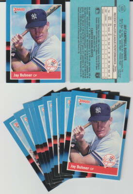 Jay Buhner RC rookie card, 1988 Donruss #545, New York Yankees | eBay