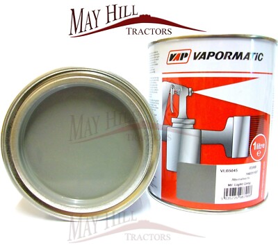 Massey Ferguson Tractor Vapormatic Light Grey Paint 1 Litre Tin - Early ...
