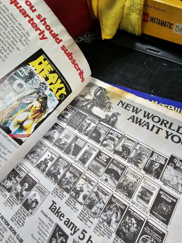 Heavy Metal Magazine Summer 1986 Morbus Gravis by Serpieri Druuna | eBay