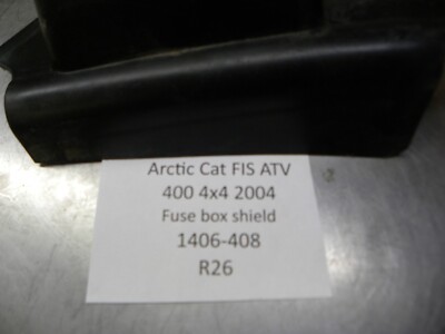 Arctic cat 400 FIS auto ATV 4x4 2004 fuse box shield | eBay