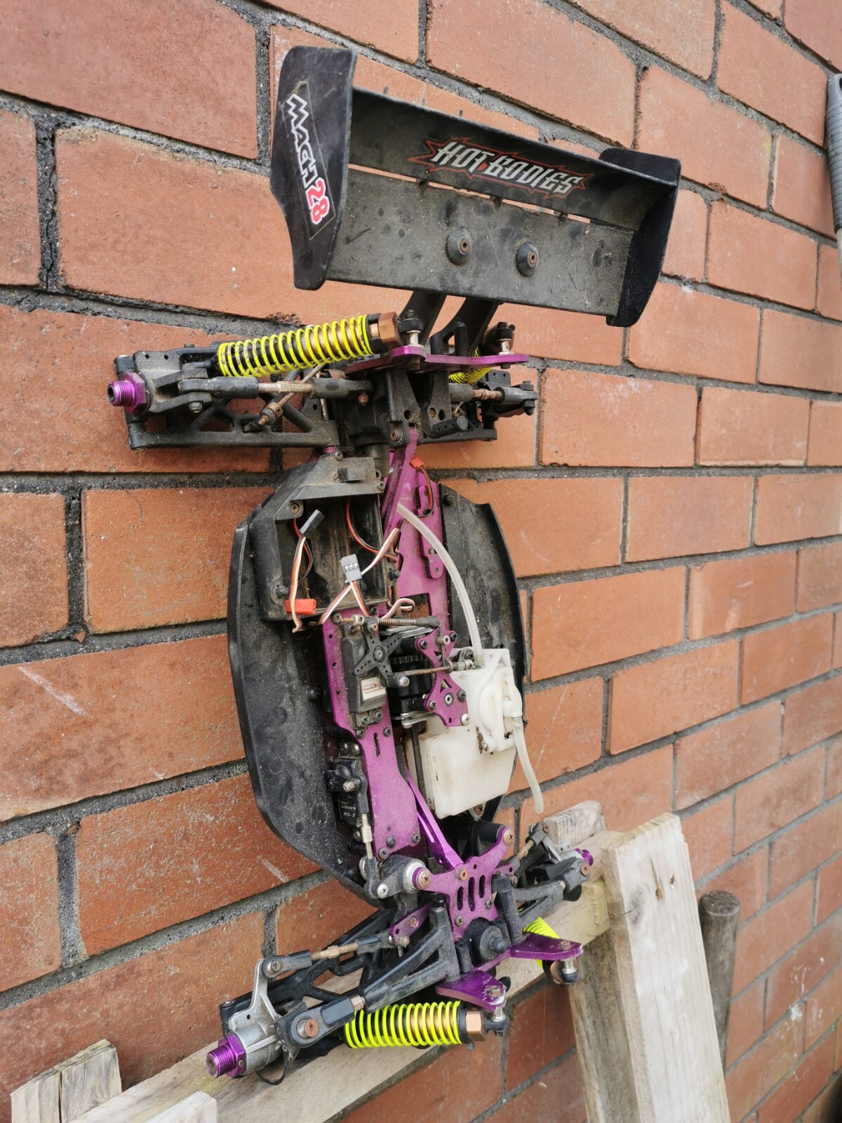 hot bodies 1/8 Nitro Buggy Very Good Condition Hpi Vintage Rc | eBay UK