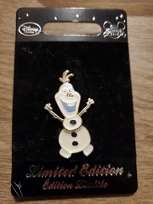 DISNEY STORE UK/EUROPE PIN OLAF FROZEN PIVOT BODY LE 1500 DISNEY STORE ...