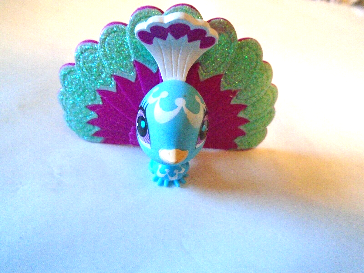 Littlest Pet Shop Sparkle Peacock LPS Packs