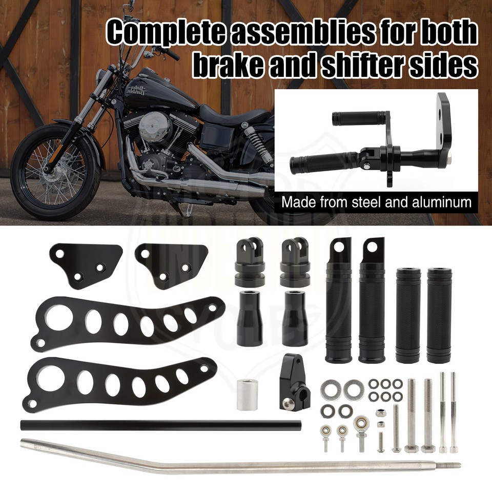 Forward Controls Kit for Harley Dyna Super Glide Dyna Low Rider Street ...