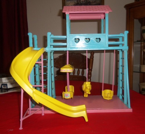 1985 The Heart Family Playground by Mattel - Vintage Toy - Doll Barbie ...