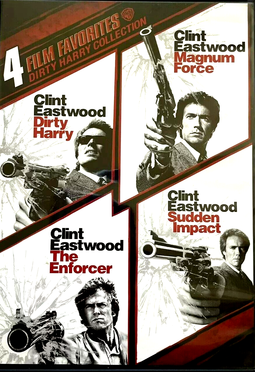 Dirty Harry: 4-Film Collection (DVD) 883929073603 | eBay