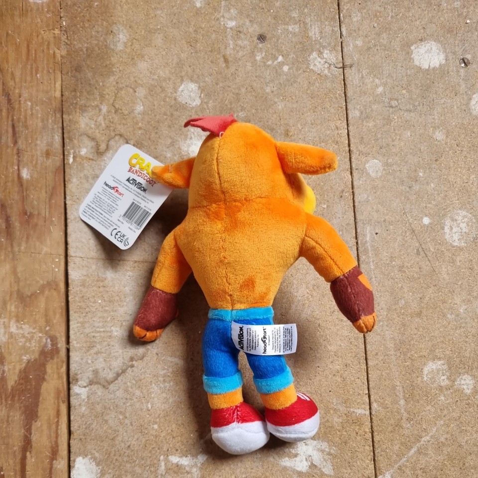 Crash Bandicoot 15cm Soft Plush Toy Brand New With Tags | eBay UK