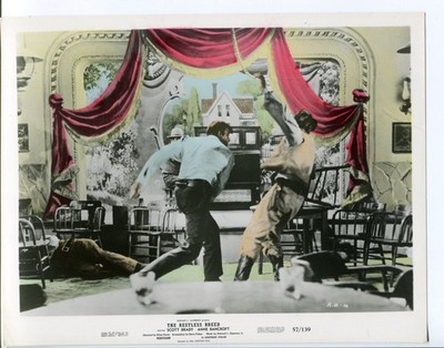 The Restless Breed 8"x10" Colorized Movie Still Scott Brady FN | eBay