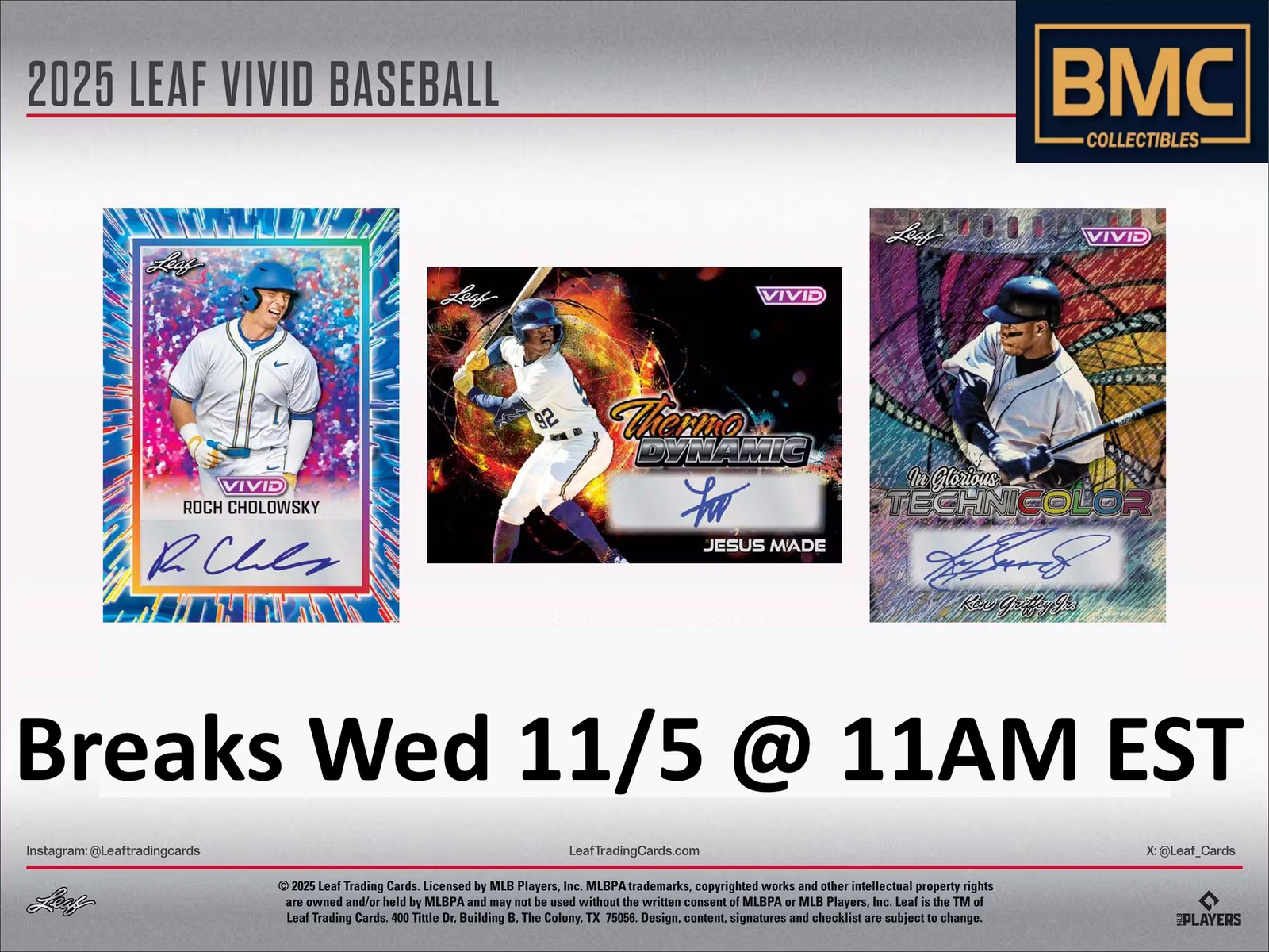 Liam Doyle 2025 Leaf Vivid Baseball Jumbo 1x Case Break #1 | eBay