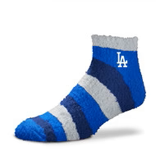 Los Angeles Dodgers Women's Rainbow II Soft Fuzzy Socks | eBay
