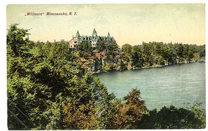Minnewaska Lake NY - WILDMERE HOTEL ABOVE LAKE - Postcard | eBay