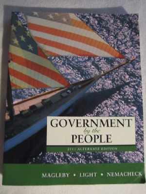 Government by the People, 2011 - Paperback, by Magleby David B.; - Good ...